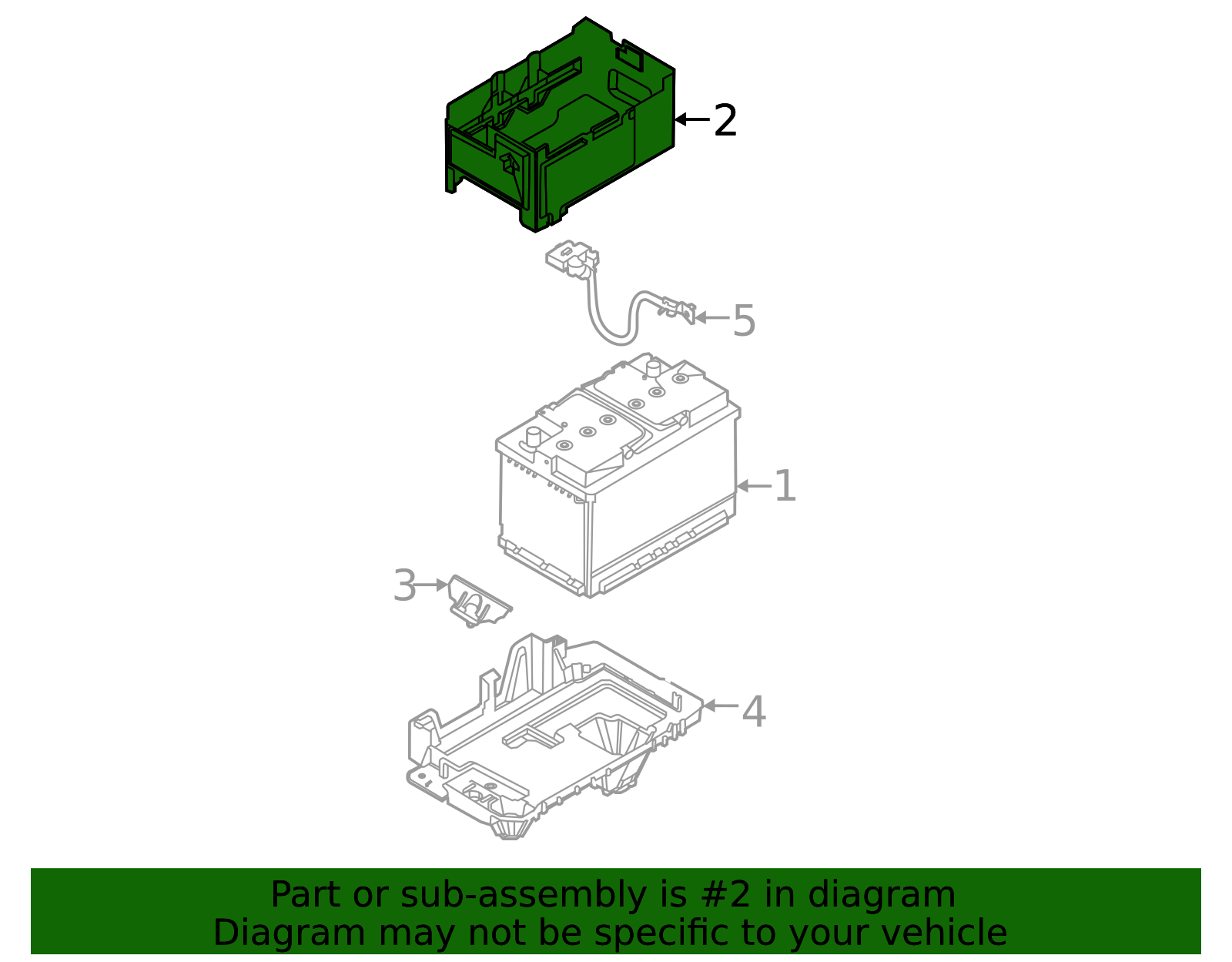37112-P2800 - Battery Insulator 2022-2025 Kia Carnival | Kia.Parts