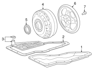 5F2Z-7902-ACRM - Torque Converter 2004-2007 Ford | Ford OEM Parts Direct