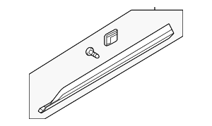 87721-R5000 - Body Side Molding - 2021-2024 Kia Sorento | Kia Auto Parts