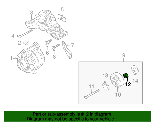 2004-2015 Infiniti Pulley Collar 11932-7S00A | Infiniti of Orland Park