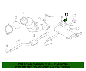2018-2022 BMW Tailpipe Extension 18-30-8-658-210 | BMWPartsDirect.com