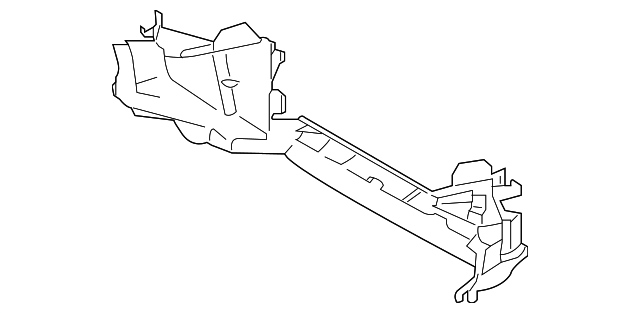 219-505-01-30 - Lower Baffle - 2006-2011 Mercedes-Benz ...