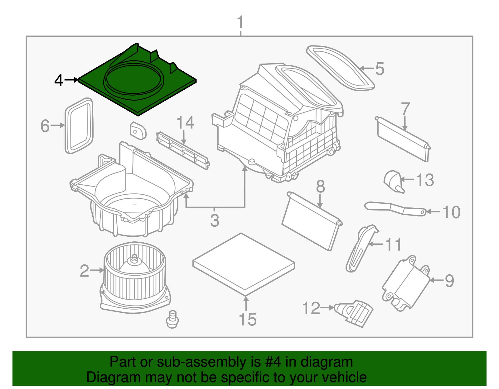 2008-2025 Nissan Intake Cover 27238-AM60A | ZEIGLER NISSAN OF ORLAND PARK