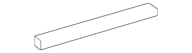 23229392 - Rear Driver Side Door Window Inner Sealing Strip 2014-2019 ...