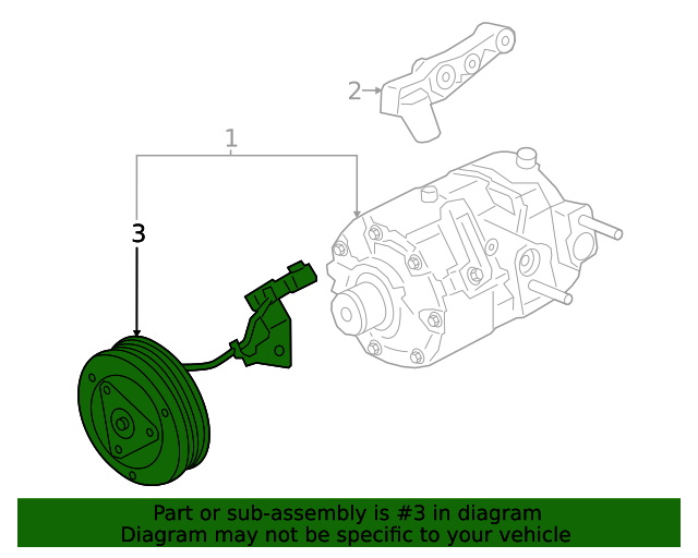 LX6Z-19D786-A - Clutch & Pulley 2020-2024 Ford | AutoNation Parts