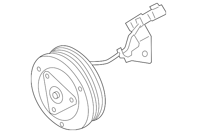 LX6Z-19D786-A - Clutch & Pulley 2020-2024 Ford | AutoNation Parts