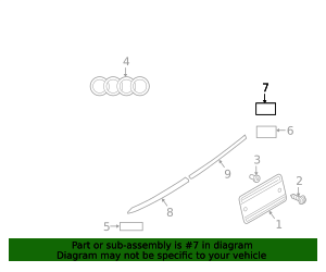 2017-2024 Audi Nameplate 4M0-853-737-2ZZ | OEM Parts Online