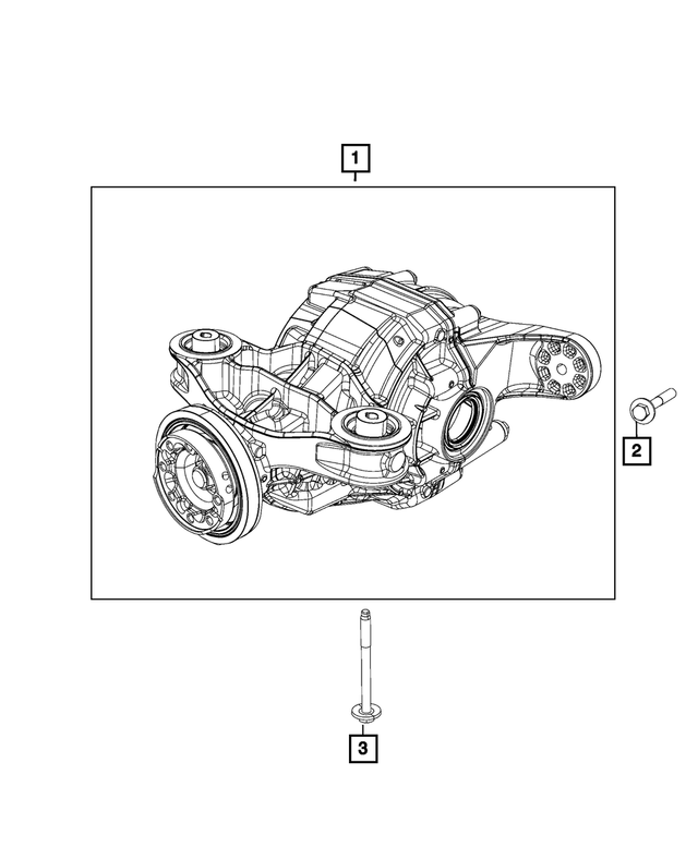 68427796AA - Rear Axle Differential 2015-2022 Dodge | Mopar Wholesale Parts