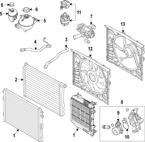 Cooling System for 2023 BMW X5 | Buy BMW Parts Now