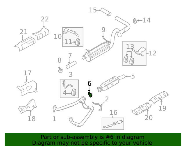 Genuine OEM Ford Part - Converter Gasket F6TZ-5C226-BA | Genuine OEM ...