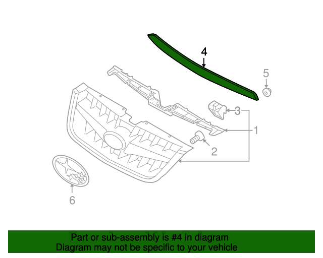 2008-2009 Subaru Outback Upper Trim 91121AG21A | Subaru Parts For You