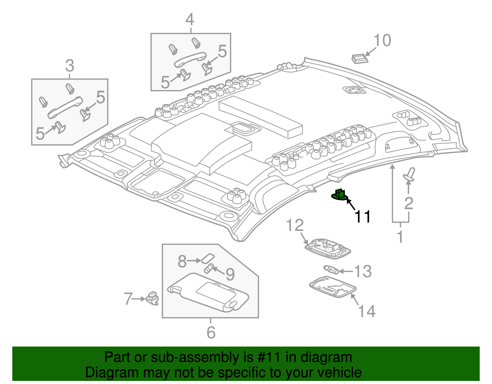 83211-TVA-A01ZB - Microphone Cap 2018-2022 Honda | Honda Parts Online