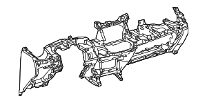 2013-2018 Toyota RAV4 Instrument Panel 55312-0R030-C0 | Toyota Parts Center