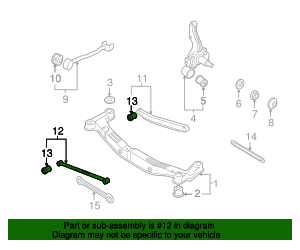 2008-2009 Hyundai Tucson Rear Lateral Arm 55220-2E010 | OEM Parts Online