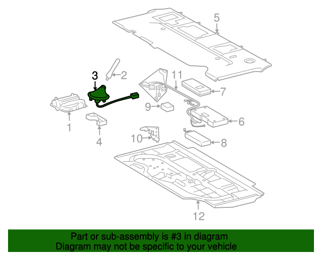 2005-2009 Lexus GX470 Base 86762-60040 | OEM Parts Online