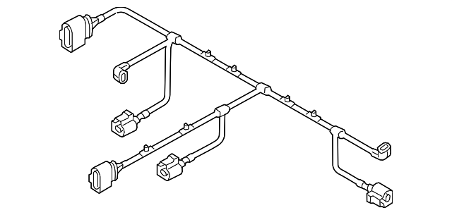 2011-2016 Volkswagen Touareg Wire Harness 7P6-971-073-B | OEM Parts Online