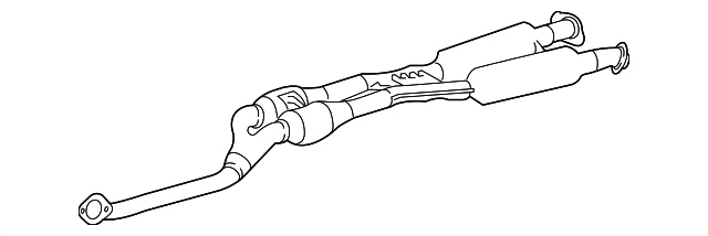 17410-36500 - Exhaust Pipe 2016-2024 Lexus | Lexus of Stevens Creek Parts