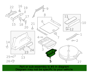 2019-2023 Jaguar I-Pace Battery Box T4K1319 | JaguarParts.com