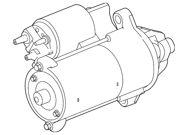 2010-2012 Ford Focus Starter Motor BB5Z-11002-C | OEM Parts Online
