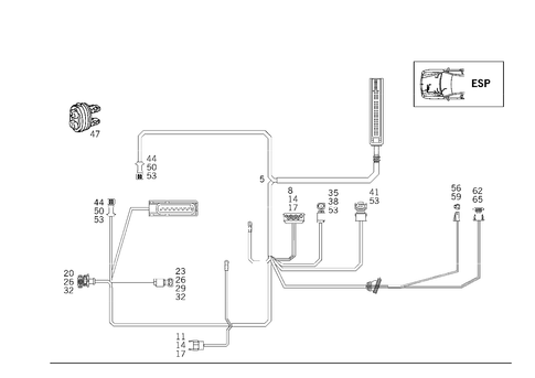 Electronic Stability Program (ESP®) for 1995 Mercedes-Benz E 420 ...