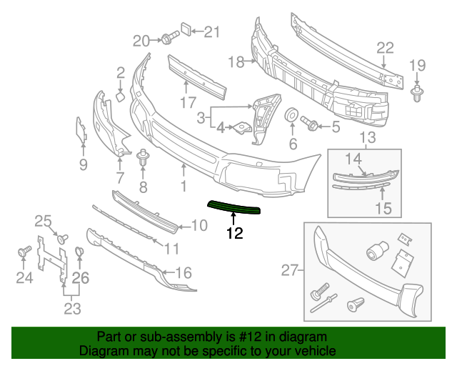 2007-2014 Volvo XC90 Outer Grille 30678953 | OEM Parts Online
