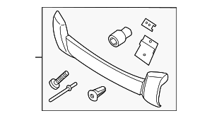2007-2014 Volvo XC90 Front Bumper Bar - Silver Metallic 31339992 ...