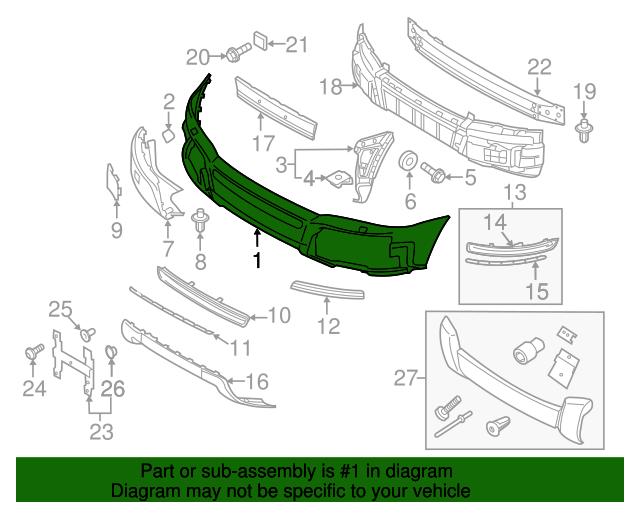2007-2014 Volvo XC90 Bumper Cover 39871297 | TascaParts.com