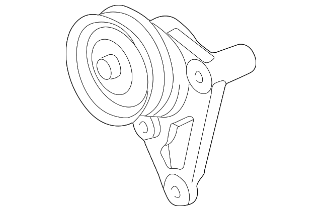 1999-2020 GM Accessory Drive Belt Tensioner Assembly (Replaces Part ...