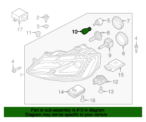 N-102-564-04 - Bulb - 2006-2016 Volkswagen | OEM VW Part