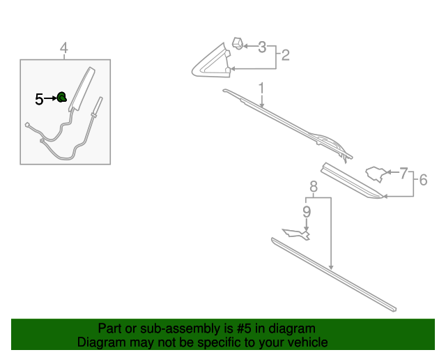 2017-2024 FORD Applique Retainer W719209S300 | GetOEMParts.com