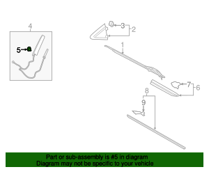 2017-2023 Ford Applique Retainer W719209-S300 | TascaParts.com