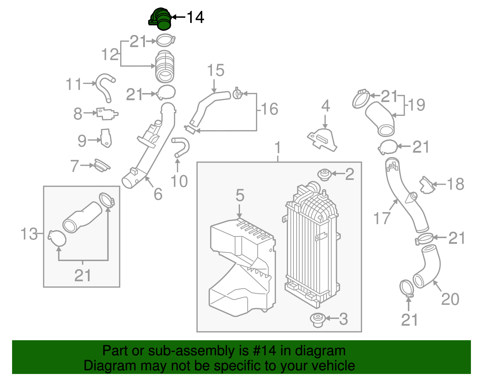 28529-2GTA0 - High-Quality Turbocharger Intercooler Pipe Adapter for ...