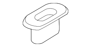 Genuine BMW 07-41-7-203-297 | Interior Quarter Panel Trim Panel Insert ...