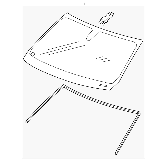 2021-2024 Cadillac Windshield 84734335 | Auto Parts Express