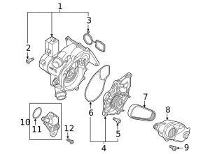 06L-121-043-F - Gasket 2017-2024 Audi | Audi OEM Parts