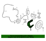 Genuine BMW 34-10-6-873-417 | Splash Shield | FREE Shipping on Most ...