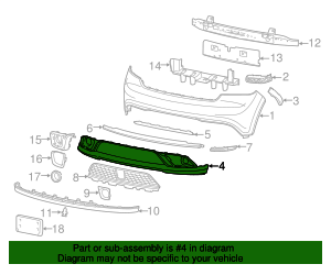 2014-2020 Dodge Durango Lower Cover 5113672AB | TascaParts.com