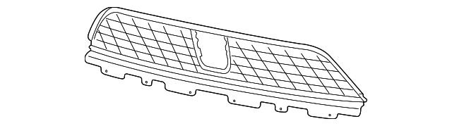 2014-2020 Dodge Durango Lower Grille 5113686AB | TascaParts.com
