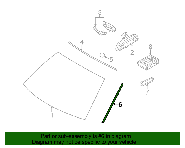 Genuine BMW 51-31-3-420-830 | Side Molding | FREE Shipping on Most ...