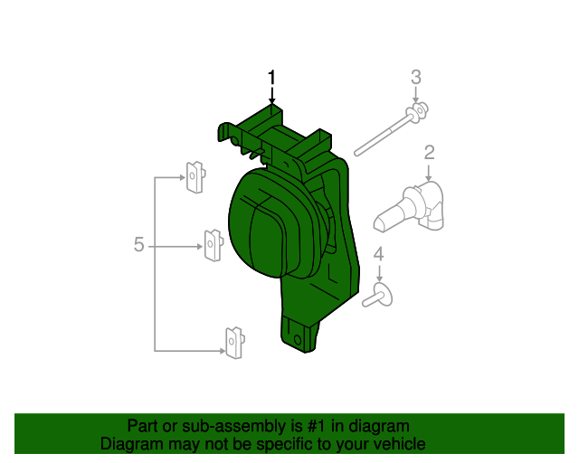 2008-2010 Ford Fog Lamp Assembly 7C3Z-15201-AA | Varsity Ford