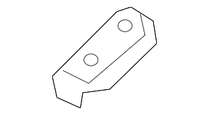 64533-2W000 - Apron Panel Side Bracket - 2013-2018 Hyundai Santa Fe ...