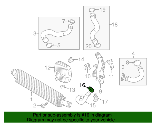 N-105-771-01 - Hose Clamp 2009-2018 Audi | Audi OEM Parts