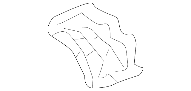 2000-2007 Toyota Gusset 57465-0C010 | Toyota Parts Center