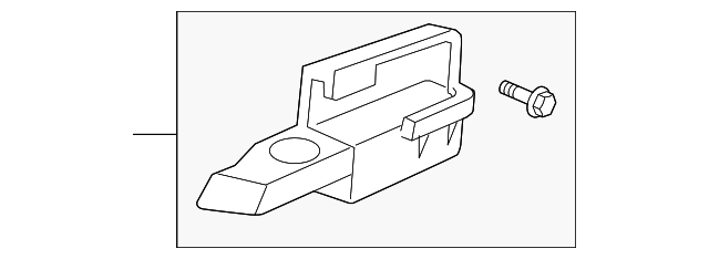 2007-2009 Acura MDX Holder Assembly, R Cup *NH167L* (Graphite Black ...
