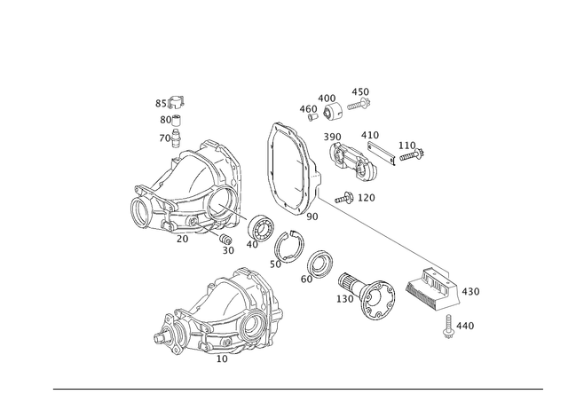 1994-2006 Mercedes-Benz Differential Pinion 210-353-01-14 | MB OEM Parts