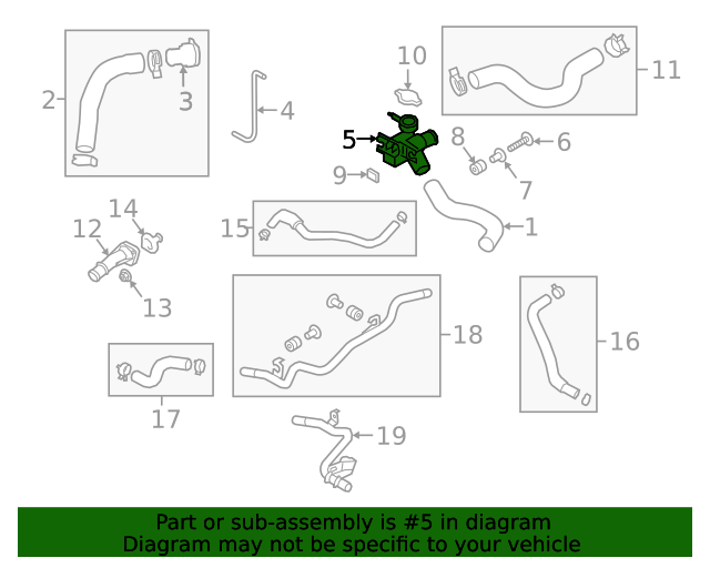 2019-2021 Kia Forte Filler Neck 25329 F2000 | TascaParts.com