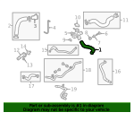 25411-F2050 - Upper Hose 2019-2024 Kia Forte | Kia.Parts Store