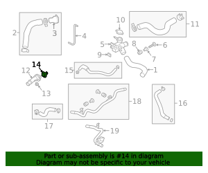 2012-2021 Kia Thermostat 25500 2E000 | OEM Parts Online