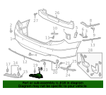 OEM 2018-2020 Honda Accord Finisher, Ex (L) 18320-TVA-A03 | Honda ...
