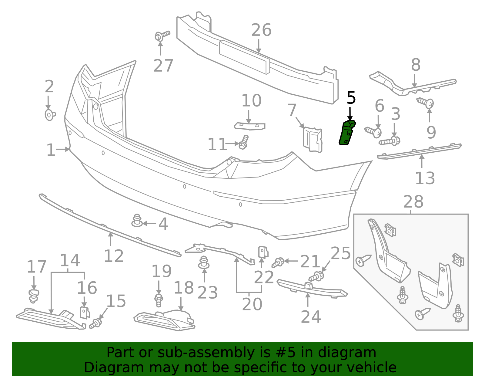 2018-2022 Honda Accord Protector 71592-TVA-A00 | Honda Factory Parts